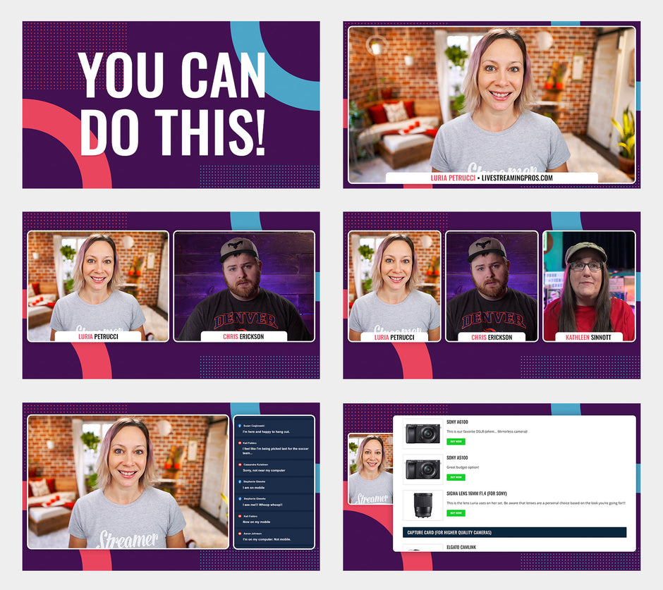The Best Graphics & Overlays for Ecamm Live, OBS, and vMix – Live ...
